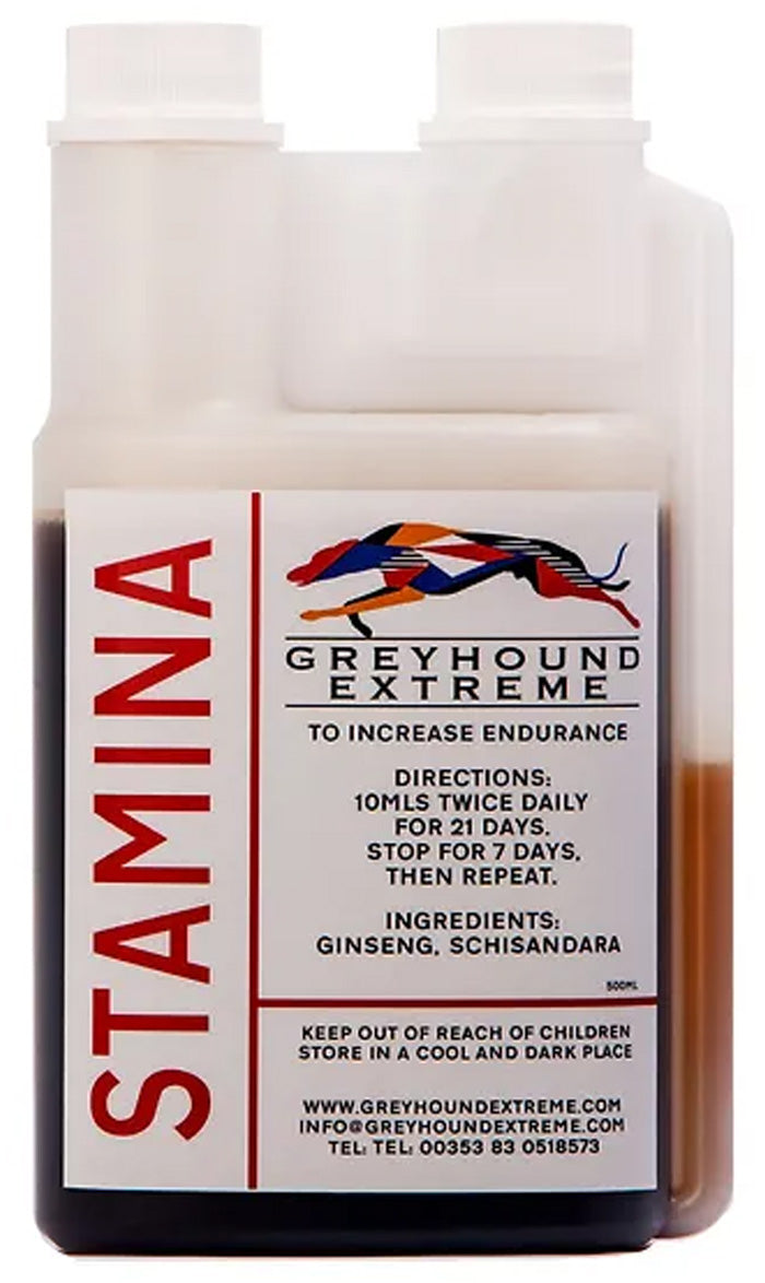 Stamina: 100% Natural Support for Peak Performance - Greyhound Extreme